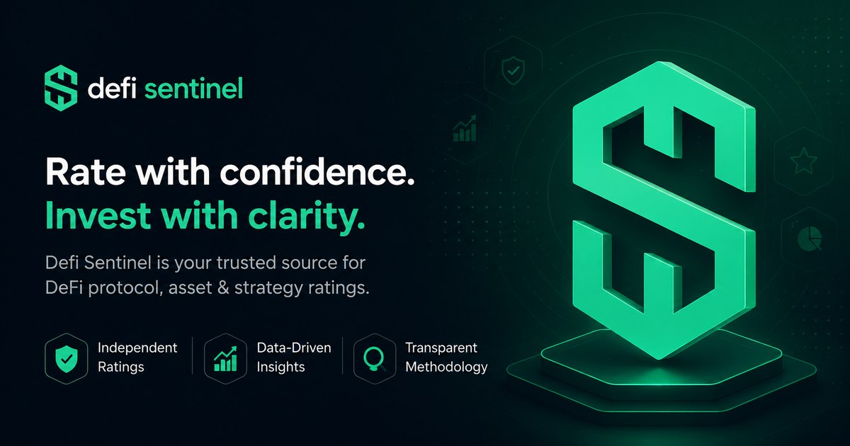 DeFi Sentinel — DeFi Protocol Ratings, Risk Analysis & Yield Strategies
